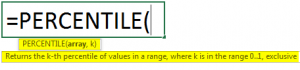 PERCENTILE Formula in Excel | How to use PERCENTILE Formula?