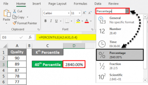 PERCENTILE Formula in Excel | How to use PERCENTILE Formula?