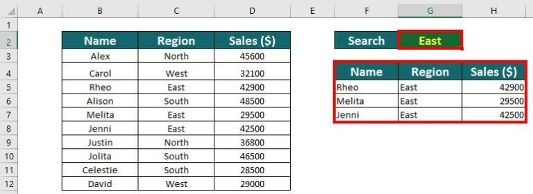 Search Box in Excel | Step by step Guide to Create Search Box in Excel