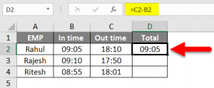Sum Time in Excel | How to Use an Excel Formula to Sum Time Values?