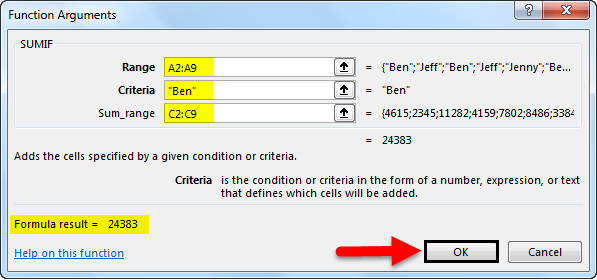 SUMIF With Multiple Criteria Excel Function And Examples