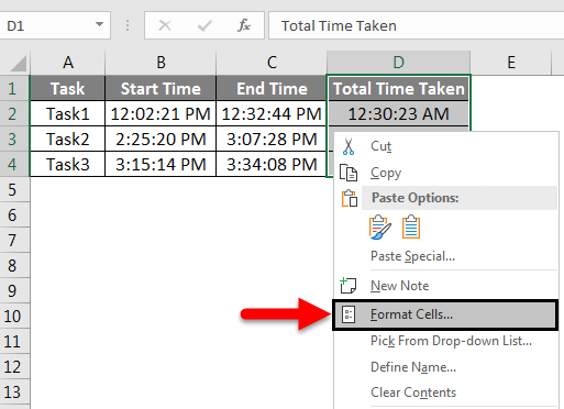 Subtract Time In Excel Excel Formula To Subtract Time Values 