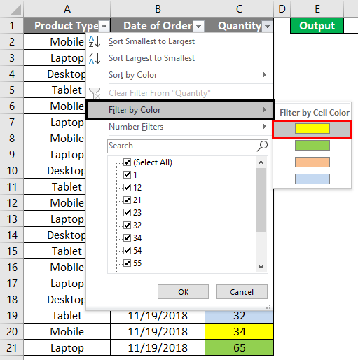 Sum By Color In Excel Examples How To Sum By Colors In Excel 