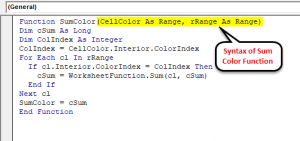 Sum by Color in Excel (Examples) | How To Sum By Colors in Excel?
