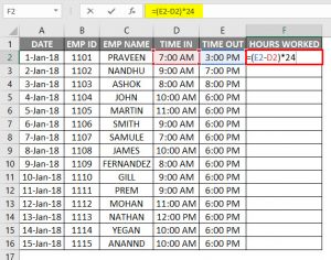 Timesheet in Excel | How to Create Timesheet Template in Excel?