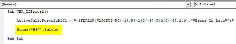 VBA IFERROR How To Use IFERROR Function In VBA 