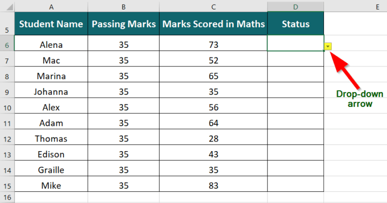 What is Drop Down & How to Add Drop Down in Excel | Educba