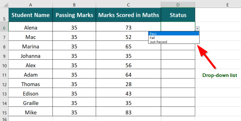 What is Drop Down & How to Add Drop Down in Excel | Educba