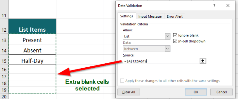 How to Create Drop Down List in Excel - 3 Methods with Examples