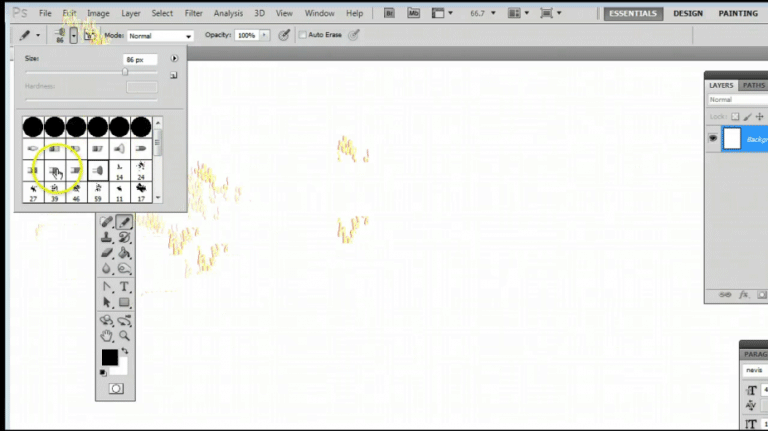 Pencil Tool in Photoshop | How to Use Pencil Tool in Photoshop?