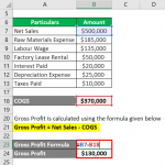 Gross Profit Formula | Examples & Calculator (With Excel Template)