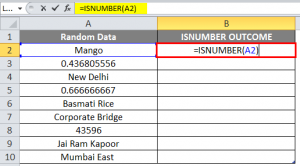 Excel ISNUMBER Formula | How to Use Excel ISNUMBER Formula?