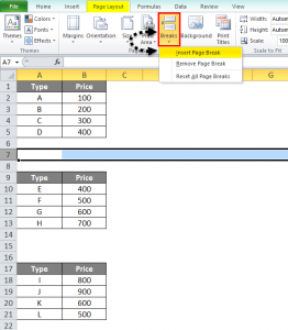 Excel Insert Page Break | How to Insert Page Break in Excel?