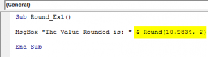 VBA Round | How to Use Excel VBA Round Function?