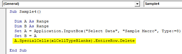 VBA Delete Row How To Delete Row In Excel Using VBA 