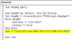 VBA RegEx | How to Use Excel VBA RegEx with examples?