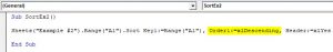 VBA Sort Function | How to Use Excel VBA Sort Function?