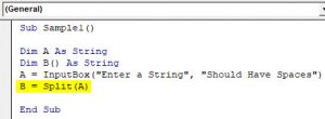 VBA Split Function | How to Use Excel VBA Split Function?
