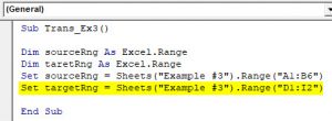 VBA Transpose | How to Use Excel VBA Transpose?