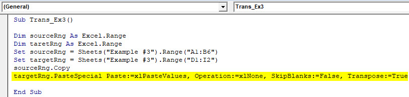 VBA Transpose How To Use Excel VBA Transpose 