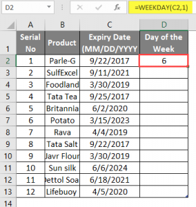 WEEKDAY Formula in Excel | How to Use WEEKDAY Formula in Excel?