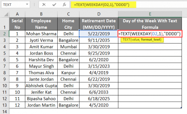 WEEKDAY Formula in Excel | How to Use WEEKDAY Formula in Excel?