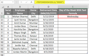 WEEKDAY Formula in Excel | How to Use WEEKDAY Formula in Excel?