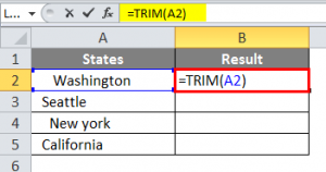 Left TRIM in Excel | Remove Leading Spaces Using TRIM Function