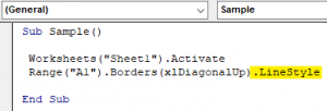 VBA Borders | How to Use Border in Excel VBA (Excel Template)