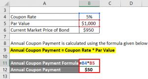Current Yield Formula | Calculator (Examples with Excel Template)