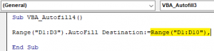 VBA AutoFill | How to Use VBA AutoFill Function in Excel?