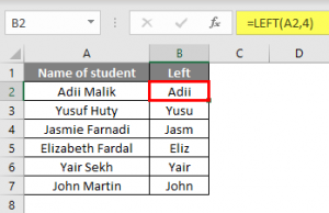 Excel Text with Formula | Methods on How to Extract Text Using Formula