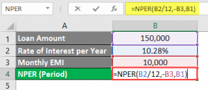 NPER in Excel | How to Use NPER in Excel (Formula, Examples)