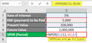 NPER in Excel | How to Use NPER in Excel (Formula, Examples)