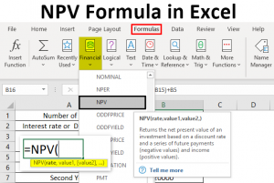 NPV Formula in Excel | How to Use NPV Formula in Excel?