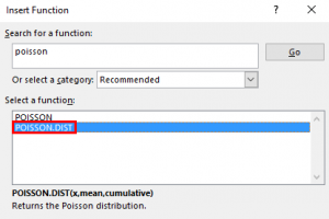 Poisson Distribution in Excel | How to Use Poisson Distribution Function?