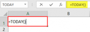 TODAY Formula in Excel | How to Use TODAY Formula in Excel?