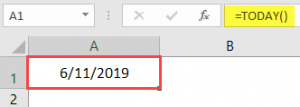 TODAY Formula in Excel | How to Use TODAY Formula in Excel?