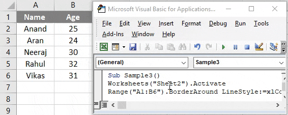 Excel Vba Borders 