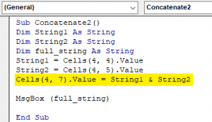 VBA Concatenate | How to Use Concatenate Function in VBA Excel?