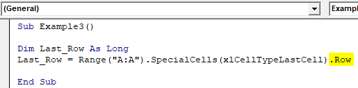 VBA Last Row How To Find Last Used Row In Column Using VBA 