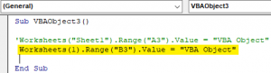 VBA Object | How to Use Object in Excel VBA with examples?