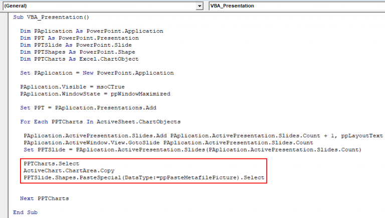 Vba Powerpoint Create Powerpoint Presentation From Excel Using Vba
