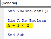VBA Boolean | How to Use Boolean in Excel VBA with Excel Template?