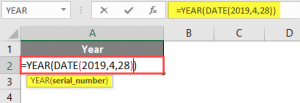 YEAR Formula in Excel | How to Use YEAR Formula in Excel?