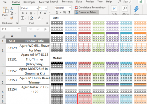 Alternate Row Color Excel | How to Use Alternate Row Color Excel?