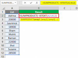 Count Cells with Text in Excel | How to Count Cells with Text in Excel
