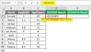 Database Function in Excel | How to Use Database Function in Excel?