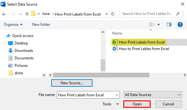 How To Print Labels From Excel Steps To Print Labels From Excel