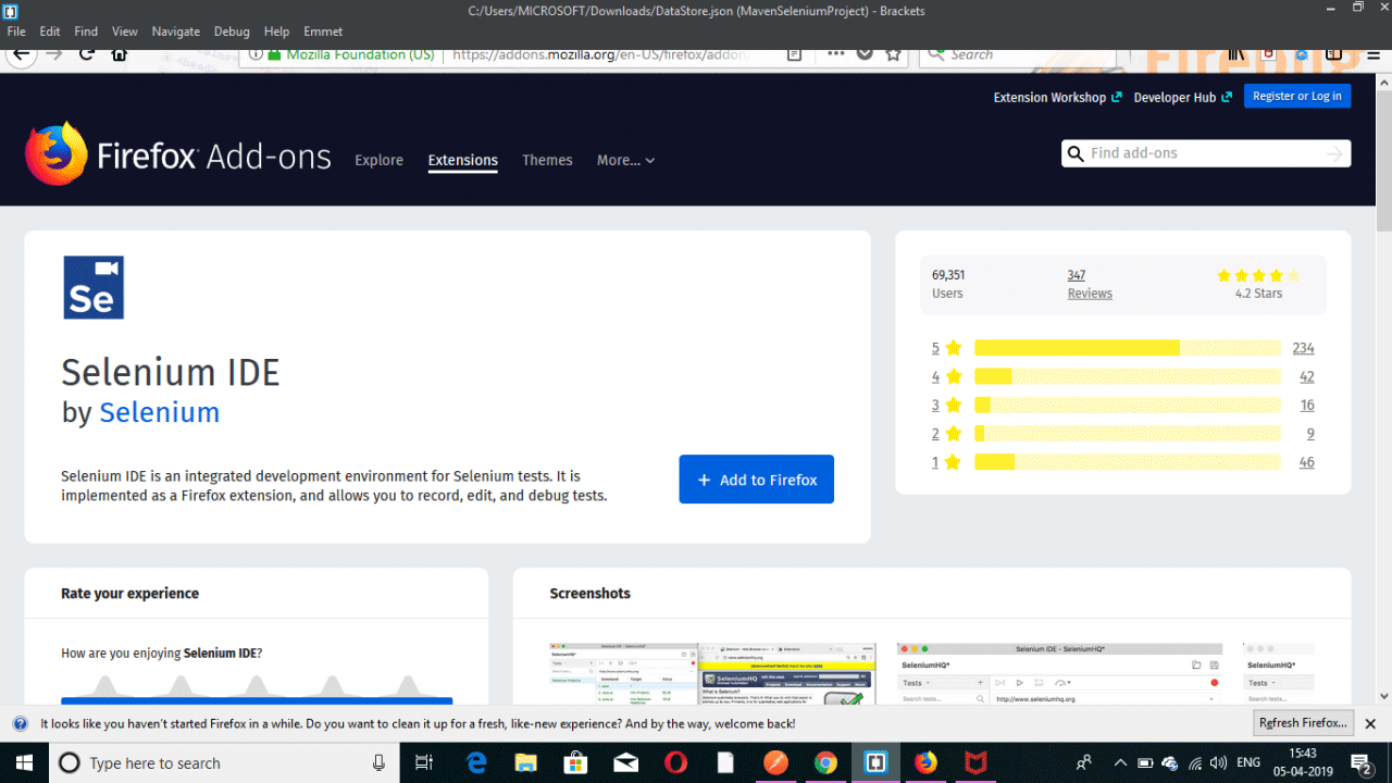 Install Selenium IDE | Features & Step by Step Installation of Selenium IDE